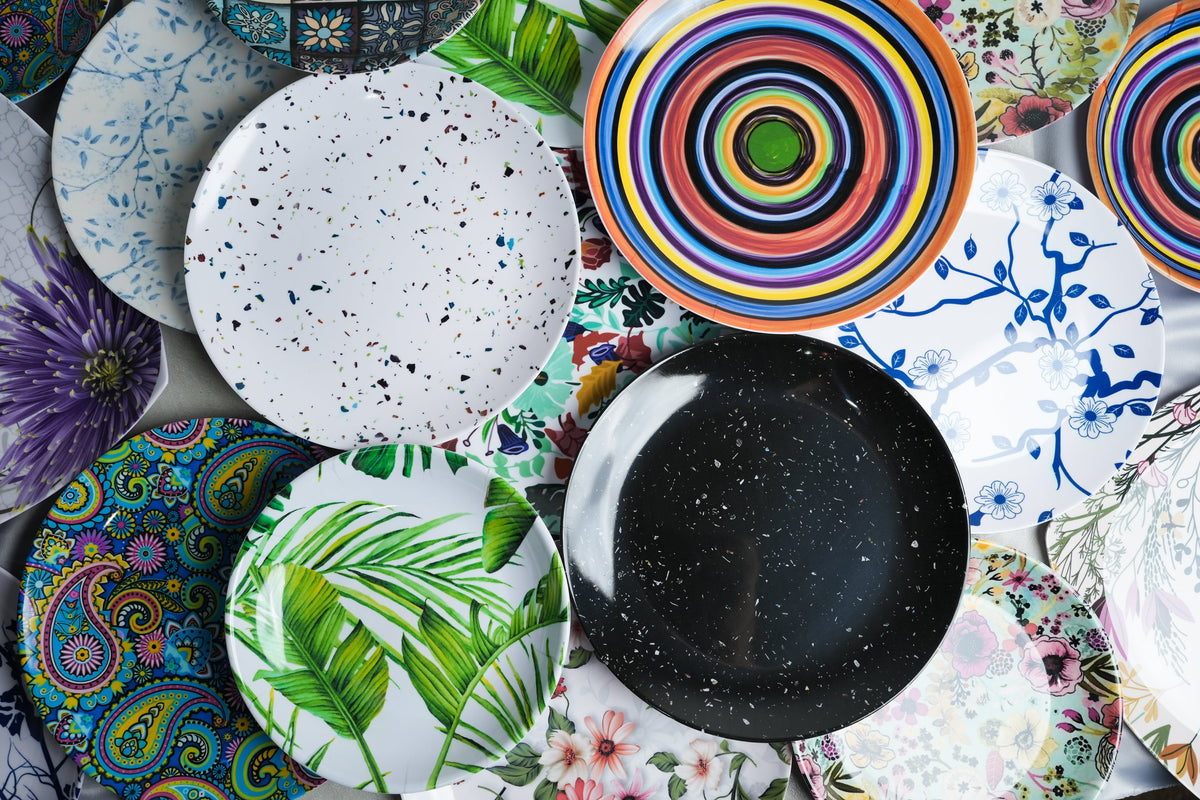 Round Small Plates – Five Star Melamine