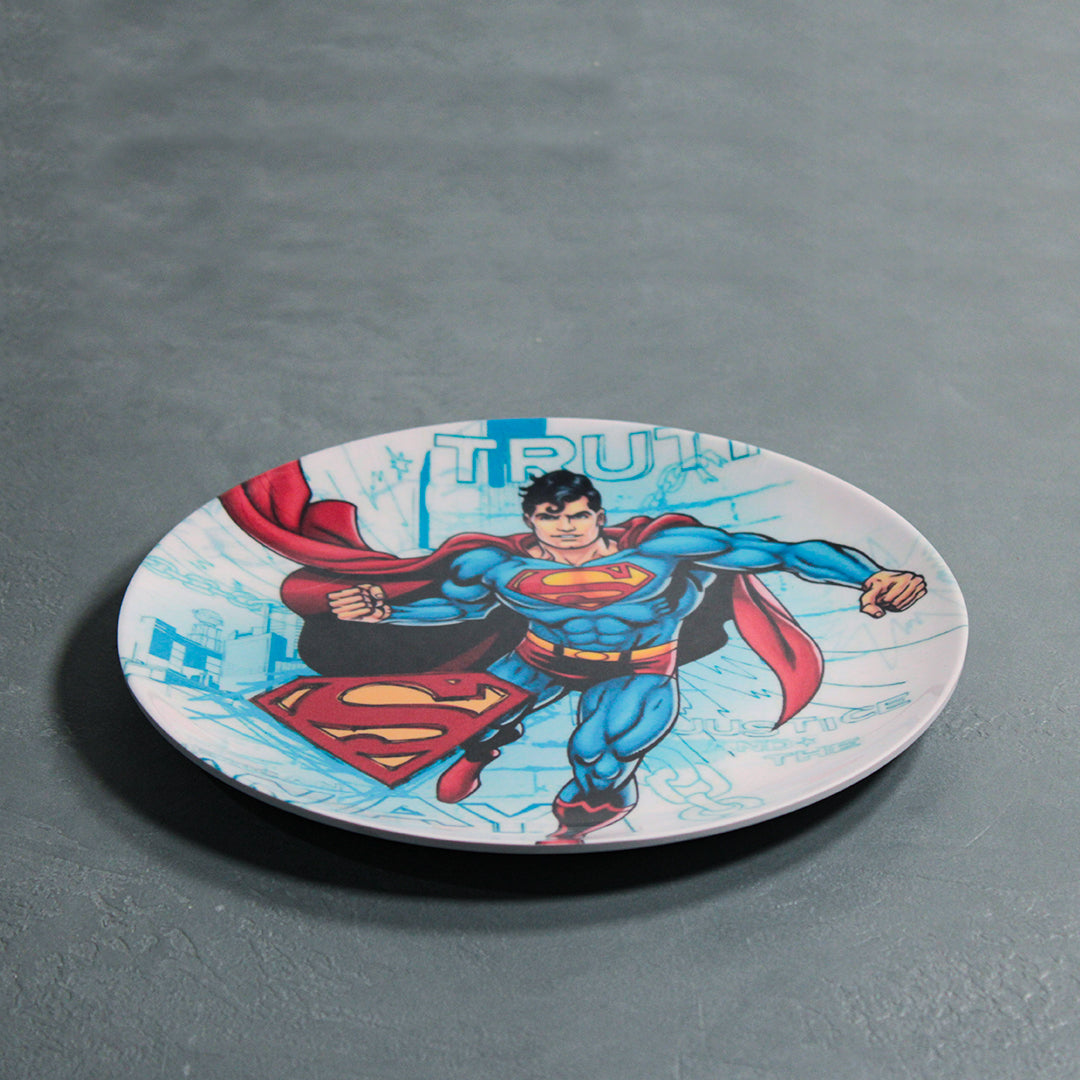 Kids Cartoon Plate (Superman) – Five Star Melamine