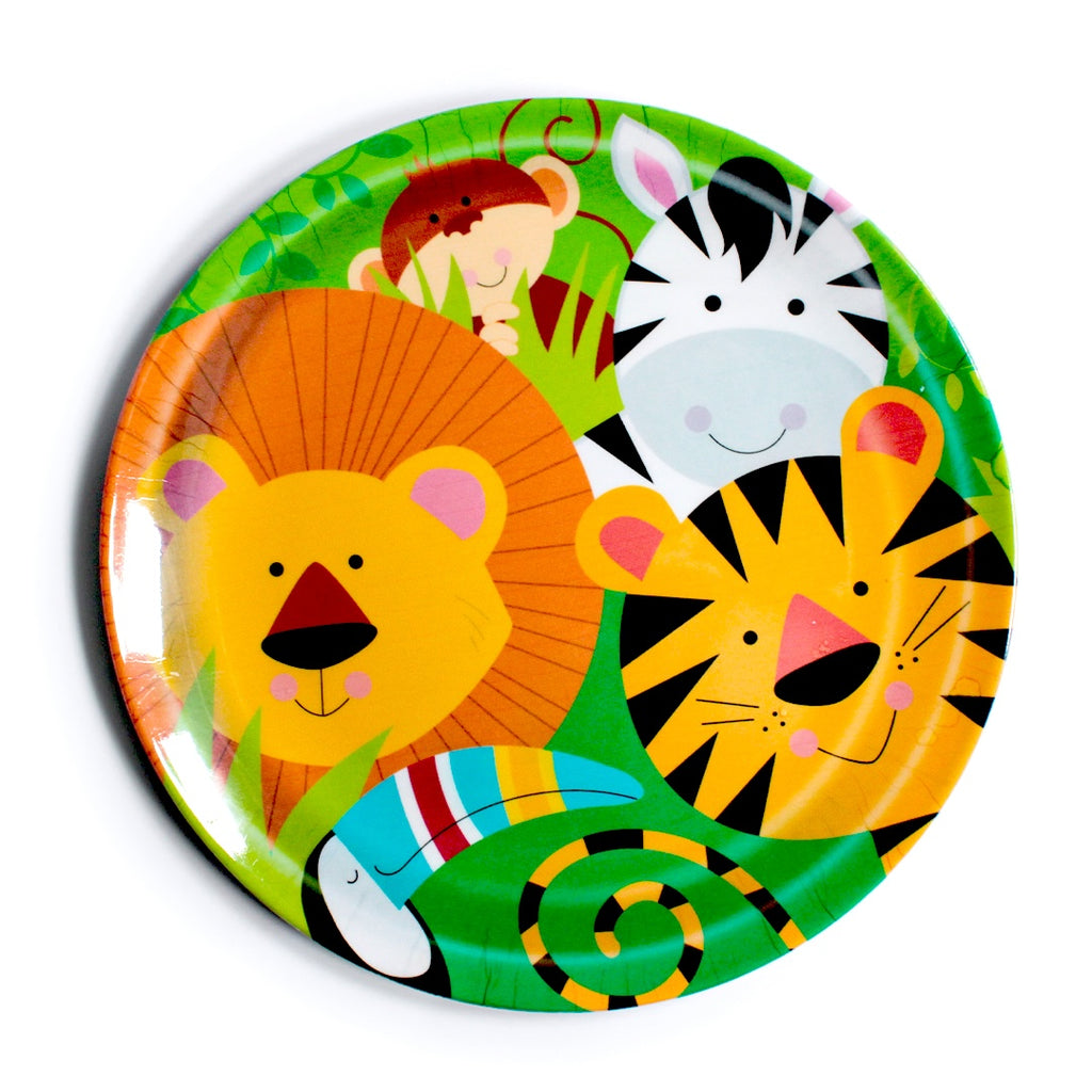 Kids Big Plate (Jungle Animals) – Five Star Melamine