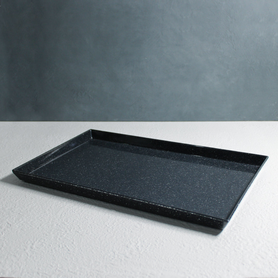 Catering Platter 16" x 10" (Black Granite) – Five Star Melamine