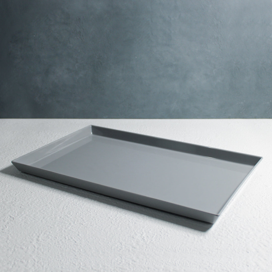 Catering Platter 16" x 10" (Gray) – Five Star Melamine