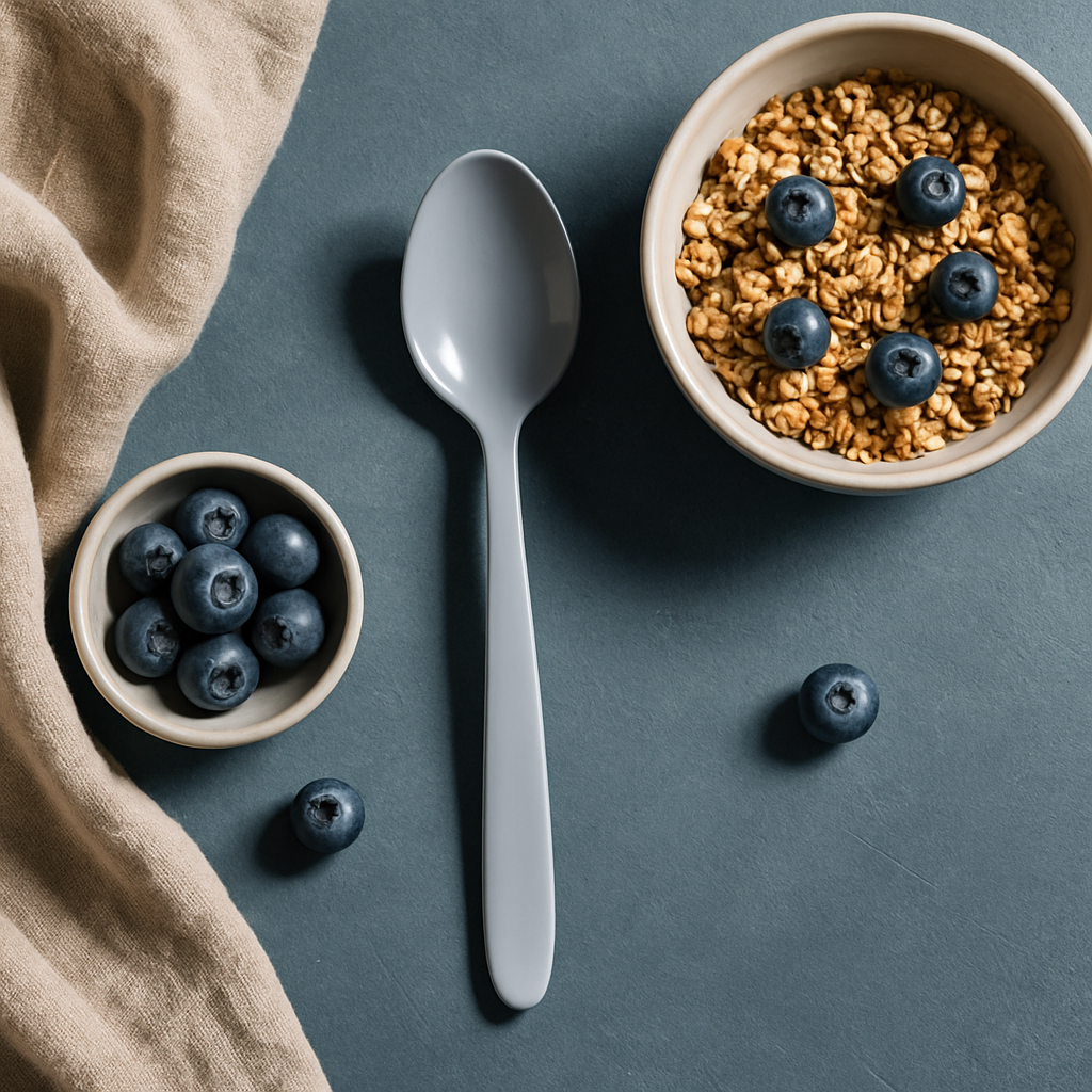 Curry Spoon (Grey) – Five Star Melamine