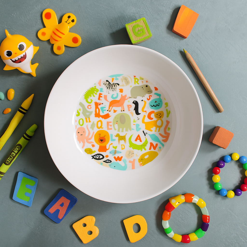 Kids Bowl (Animal Letters) – Five Star Melamine