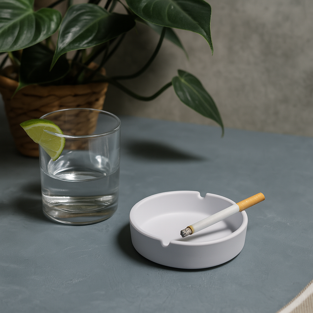 Ashtray (White) – Five Star Melamine