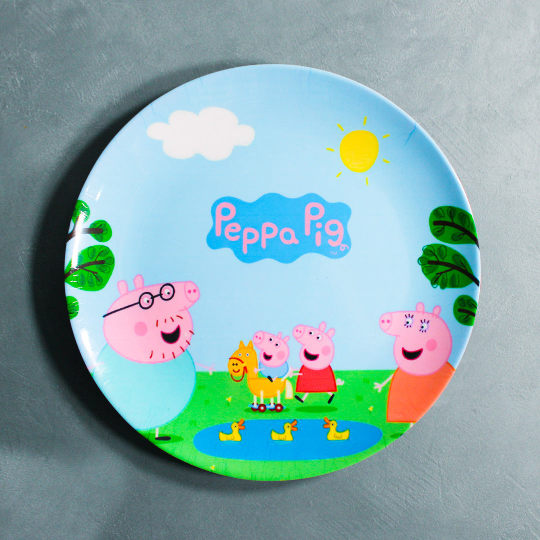 Kids Cartoon Plate (Peppa Pig) – Five Star Melamine