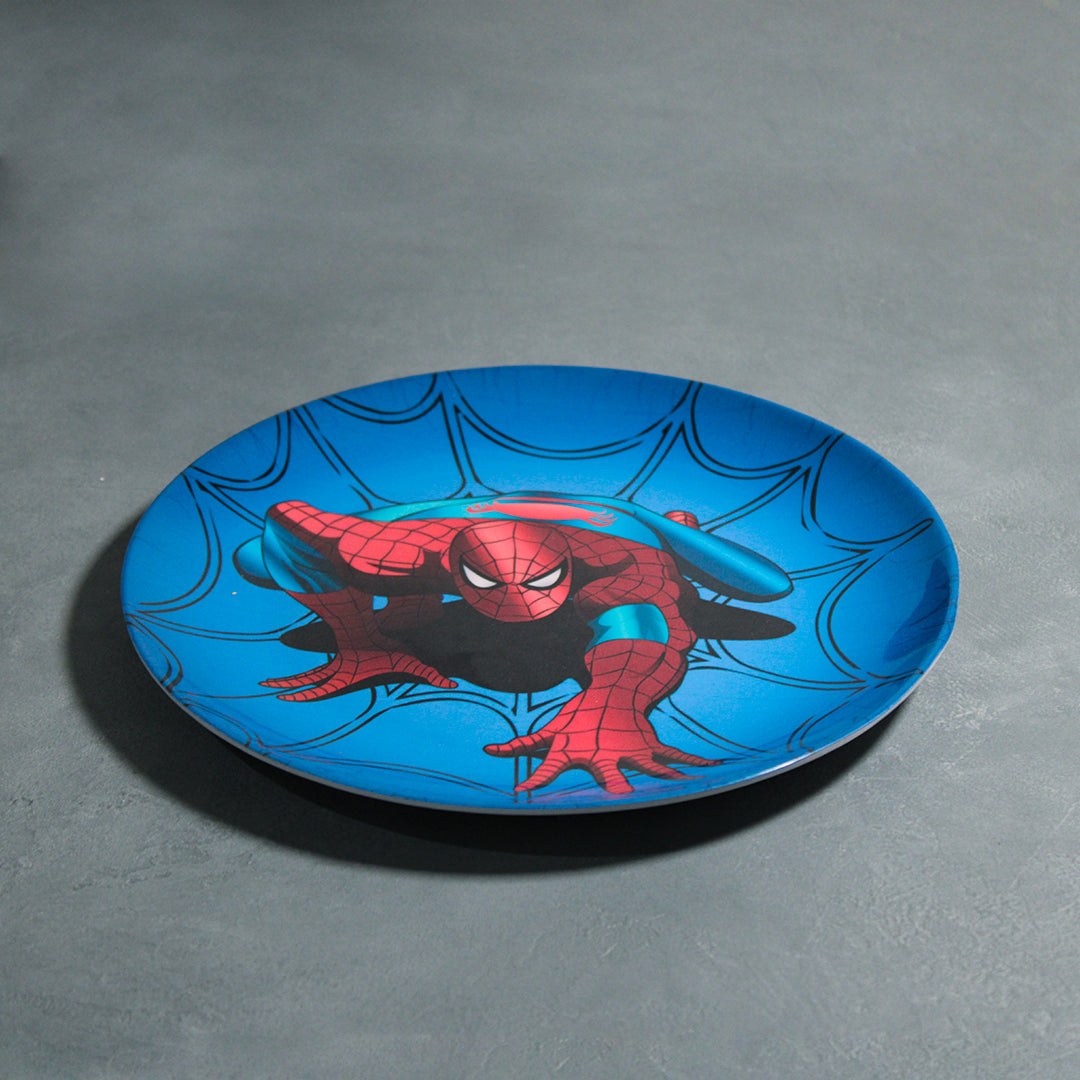 Kids Cartoon Plate (Spiderman III) – Five Star Melamine
