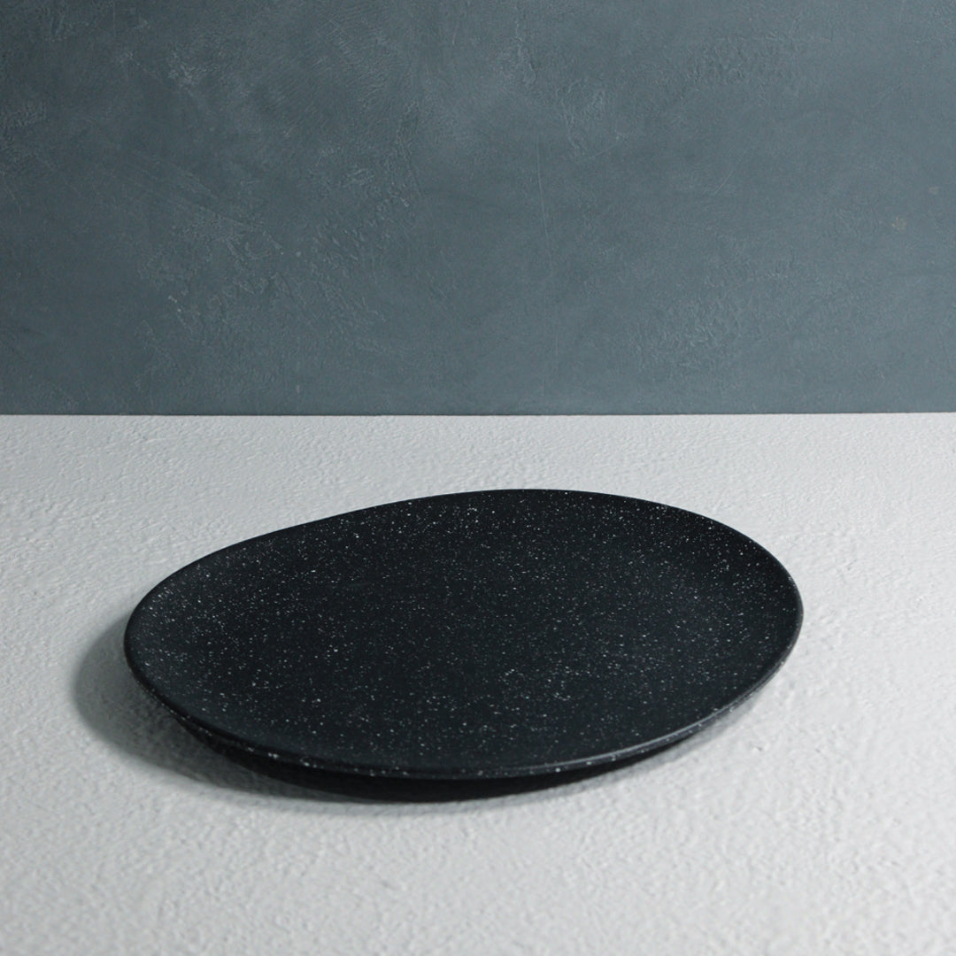 Matte-Finish Platter (Black Granite) – Five Star Melamine