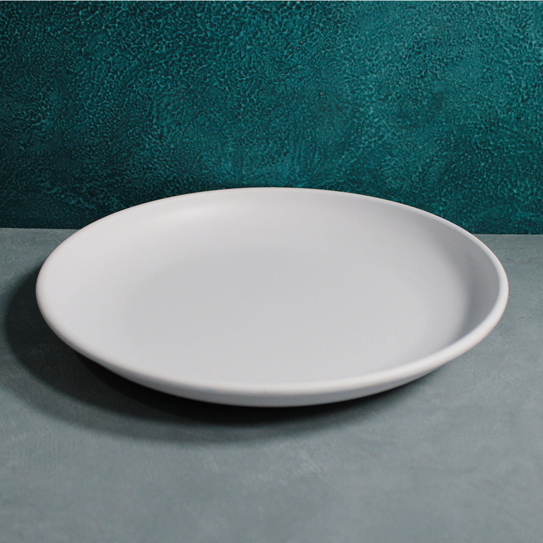 Matte Dinner Plate (White) – Five Star Melamine