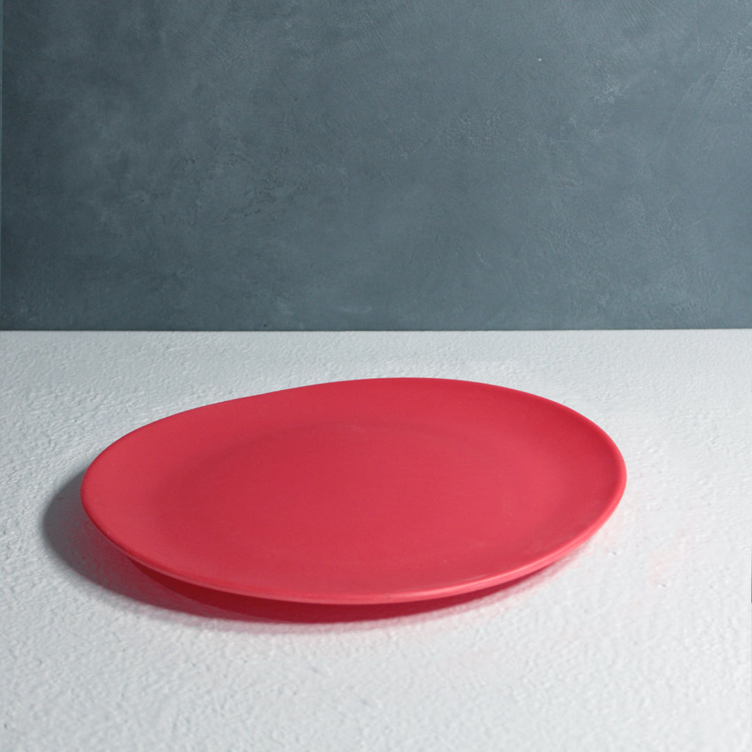Matte-Finish Platter (Red) – Five Star Melamine