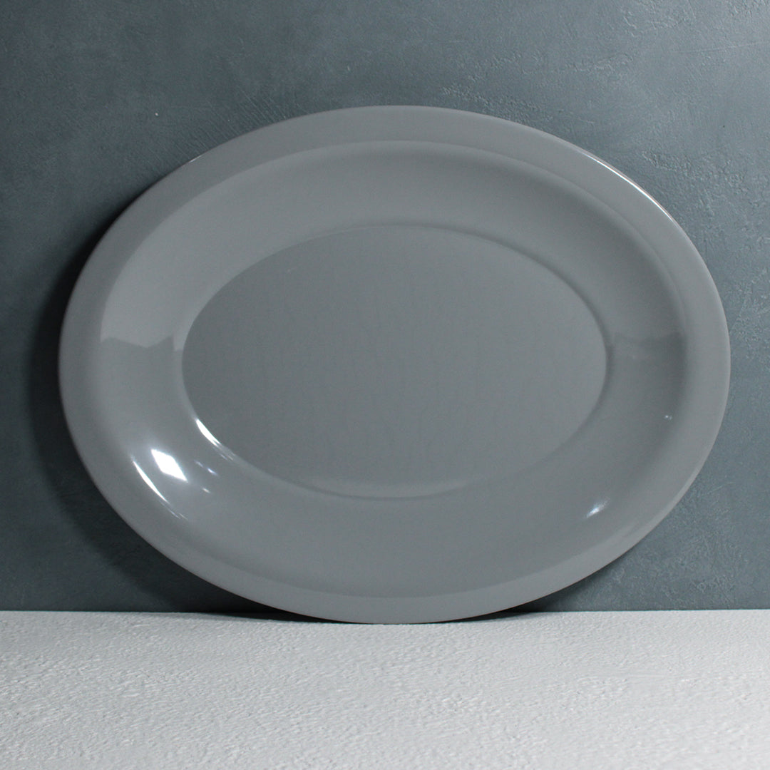 Oval Rice Platter - Grey (5-6 persons) – Five Star Melamine