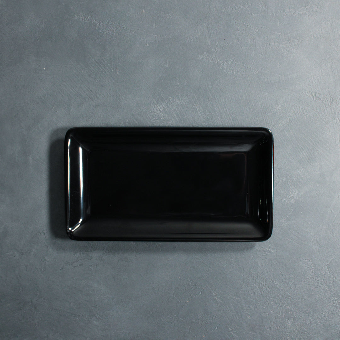 Canapé Tray 8" x 4" (Black) – Five Star Melamine