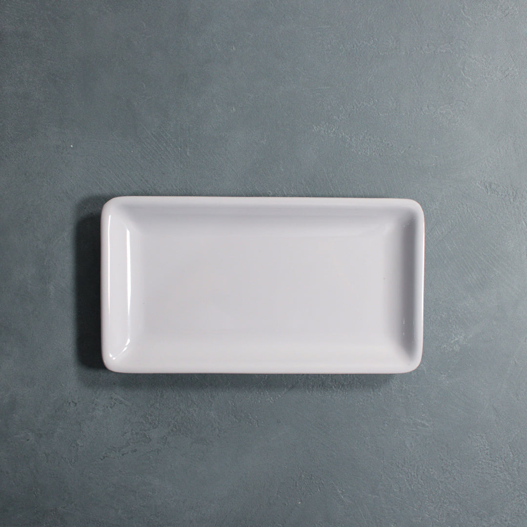 Canapé Tray 8" x 4" (White) – Five Star Melamine