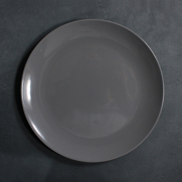 Round Dinner Plate (Grey) – Five Star Melamine
