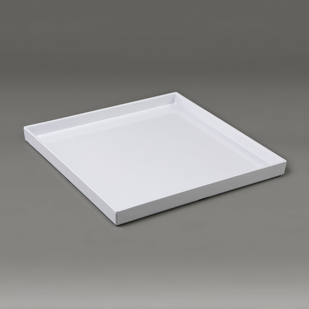 Square Platter (Classic White) – Five Star Melamine