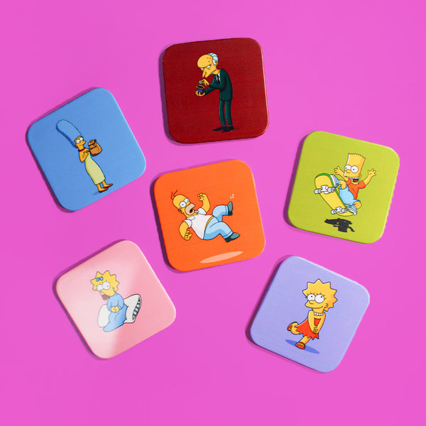 Square Coasters (Simpsons) – Five Star Melamine