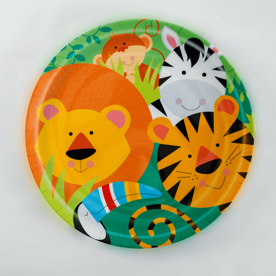 Jungle Animals Plate – Five Star Melamine